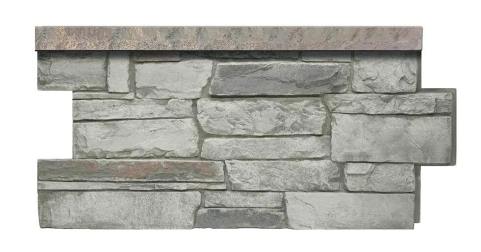 Urestone LITE Ledgestone Wainscot - URESTONE Panels