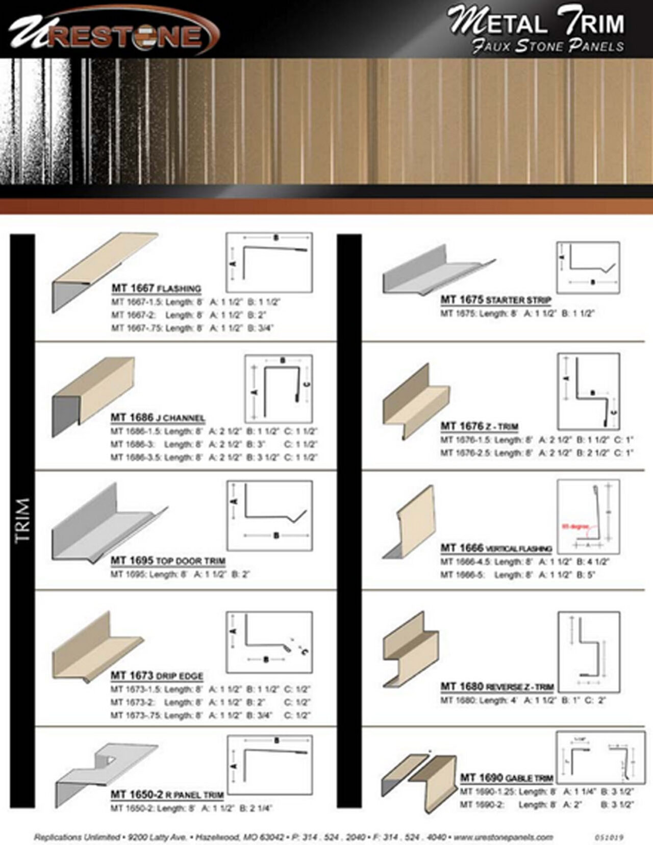 Metal Trim Installation - URESTONE Panels