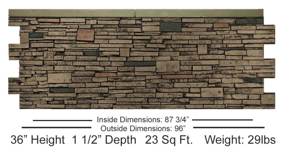 Wainscot Series - URESTONE Panels