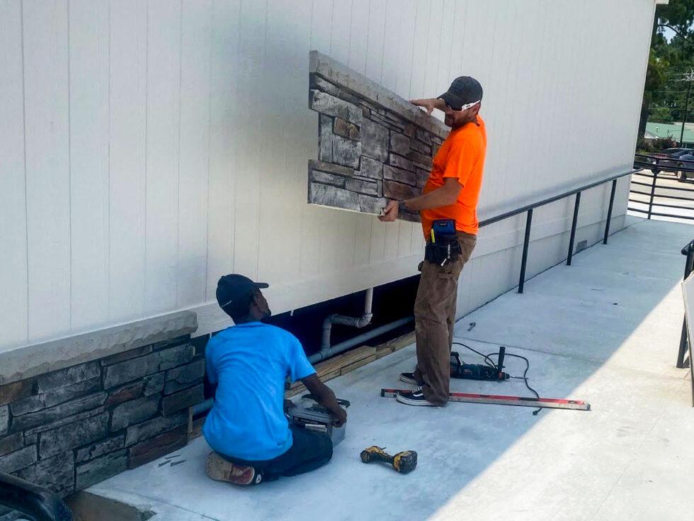 Transform Your Exterior with Urestone Wainscot Panels: Cost-effective ...
